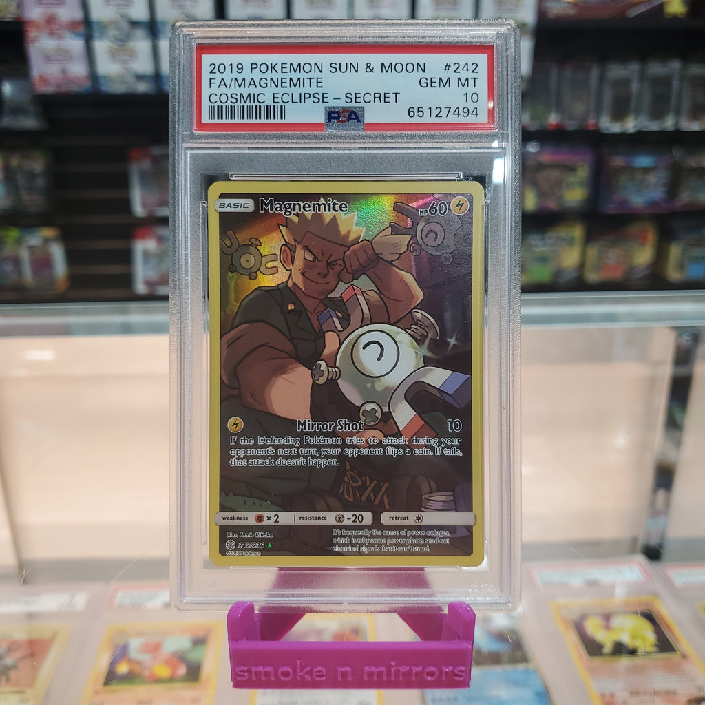 Magnemite (242/236) [Sun & Moon: Cosmic Eclipse] PSA 10