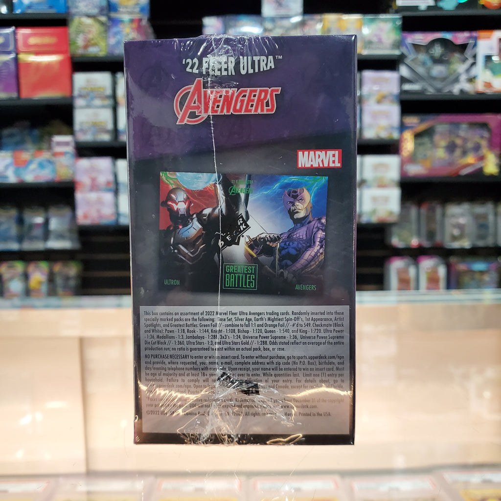 2022 Upper Deck Marvel Fleer Ultra Blaster Box