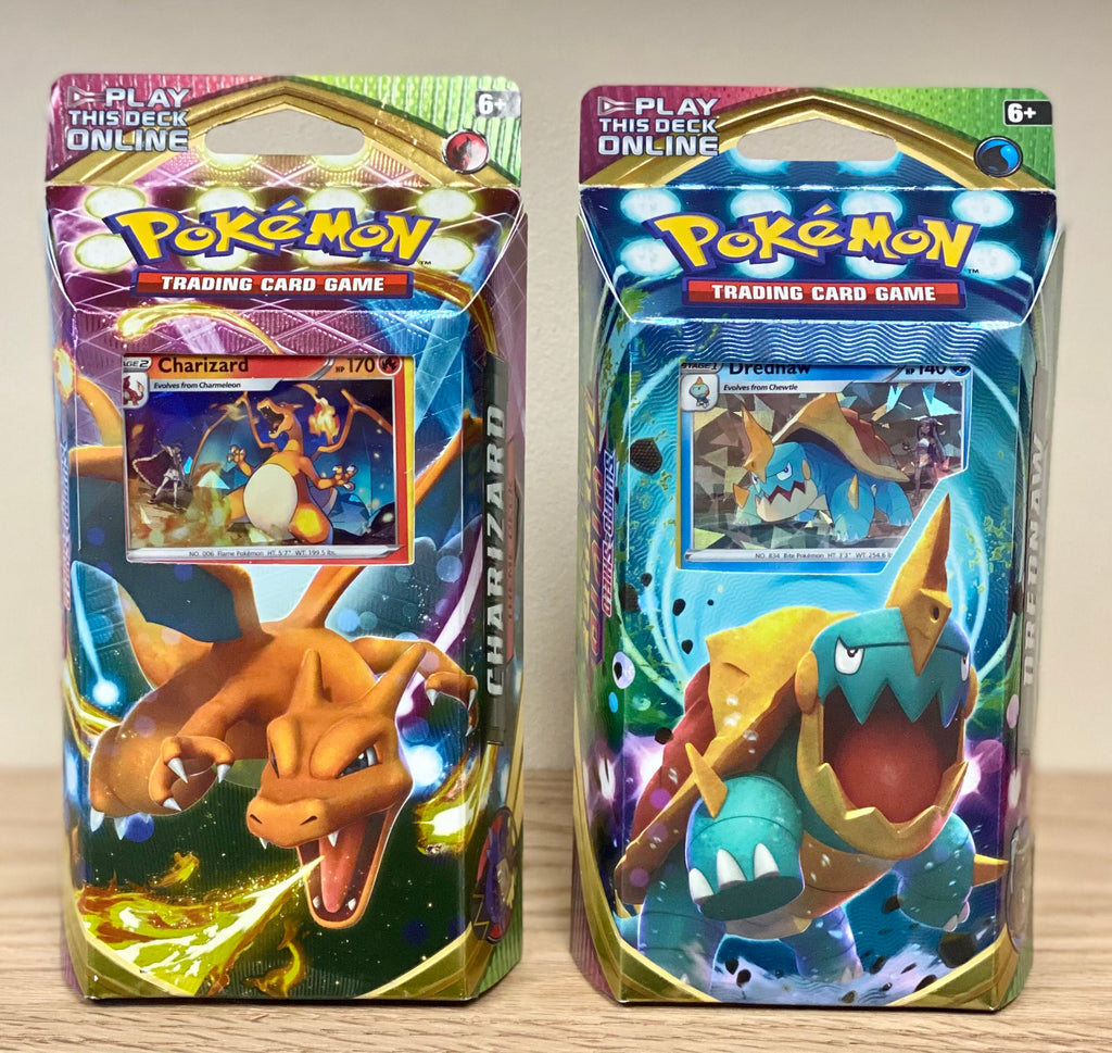 Pokémon TCG: Sword & Shield-Vivid Voltage Drednaw/Charizard Theme Deck