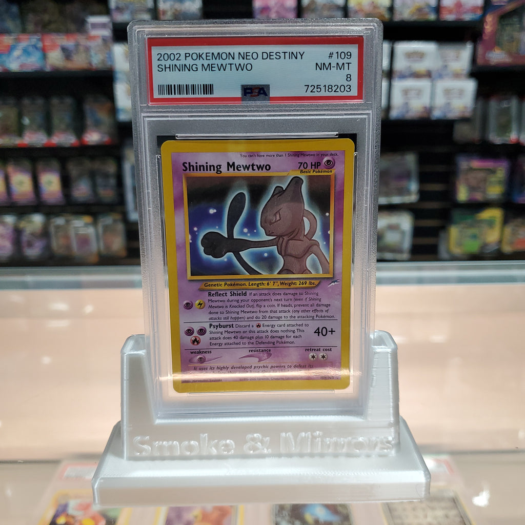 Shining Mewtwo (109/105) [Neo Destiny Unlimited] PSA 8