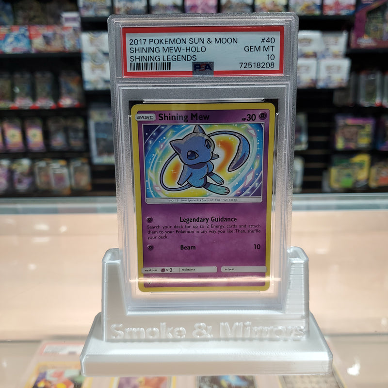 Shiny Mew Card