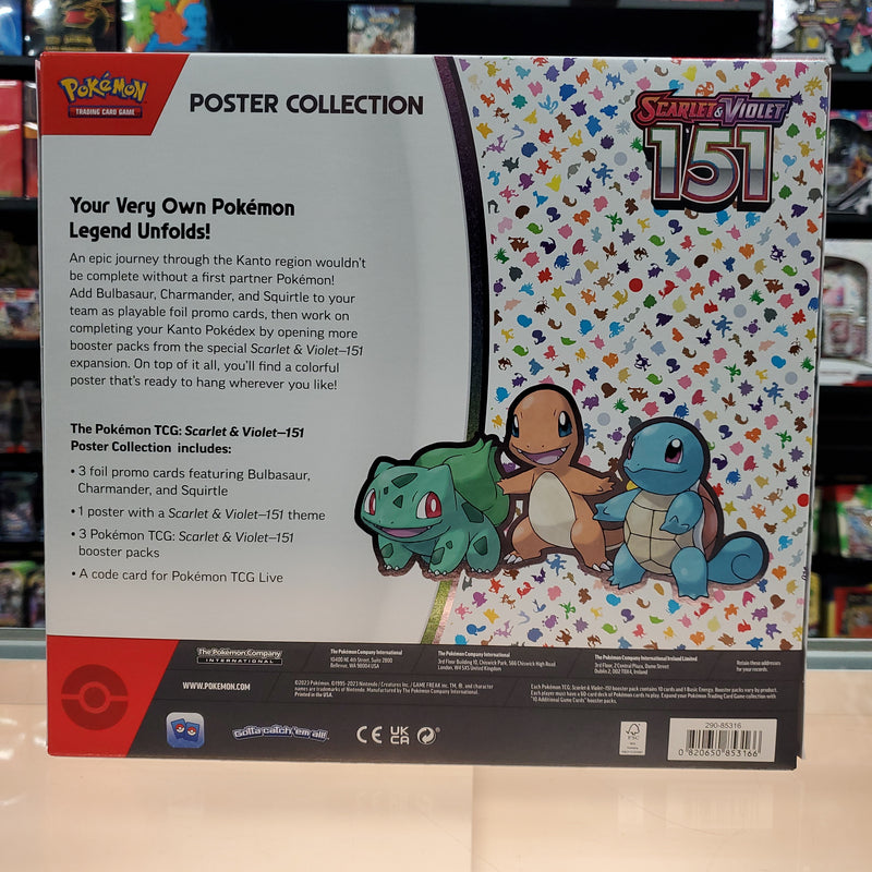 Pokémon TCG: Scarlet & Violet: 151 - Poster Collection