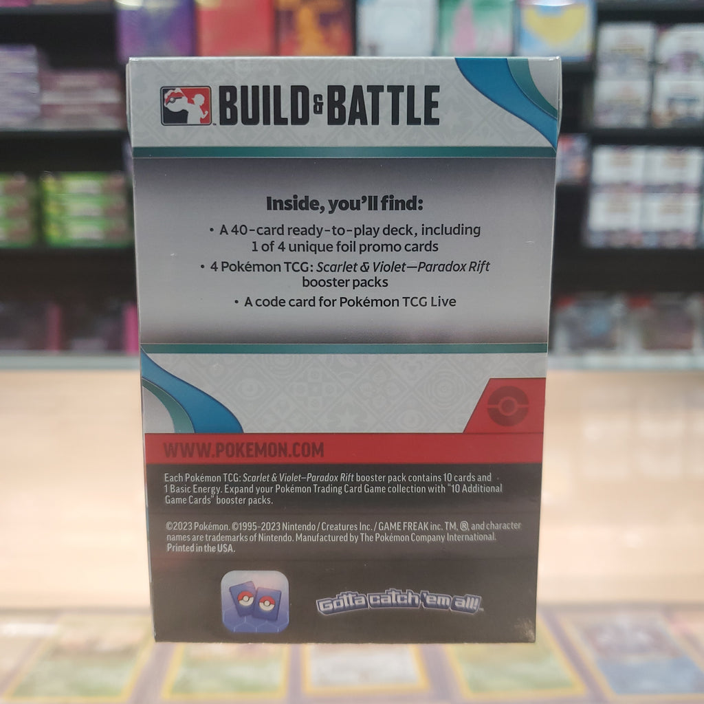 Pokémon TCG: Scarlet & Violet: Paradox Rift - Build and Battle Box