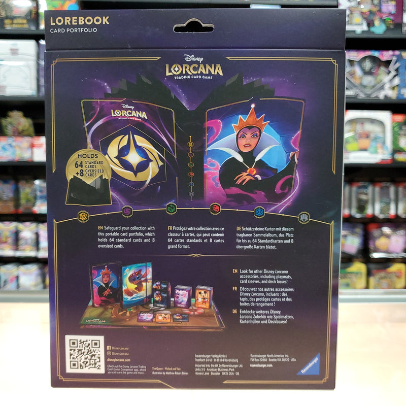 Disney Lorcana: Lorebook Portfolio (The Queen)