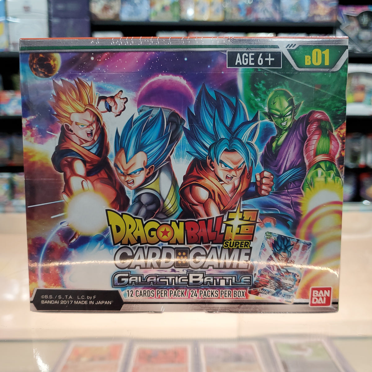 Dragon Ball Super TCG: Series 1: Galactic Battle [DBS-B01] - Booster B ...