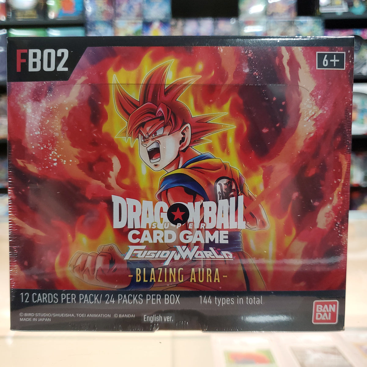 Dragon Ball Super TCG: Fusion World: Blazing Aura [FB02] - Booster Box ...
