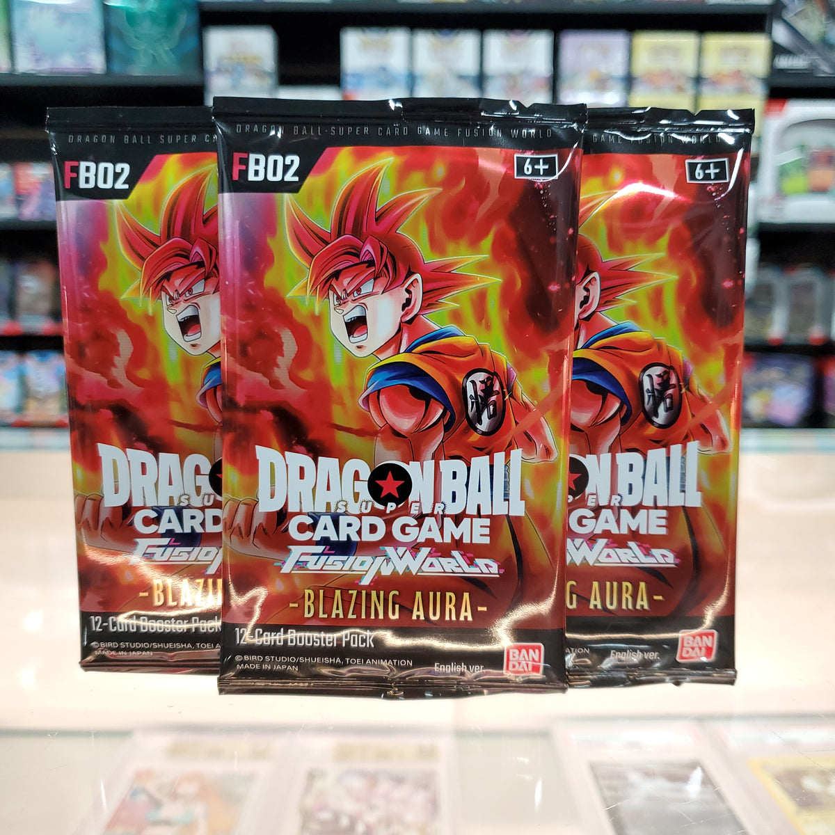 Dragon Ball Super TCG: Fusion World: Blazing Aura [FB02] - Booster Pac ...