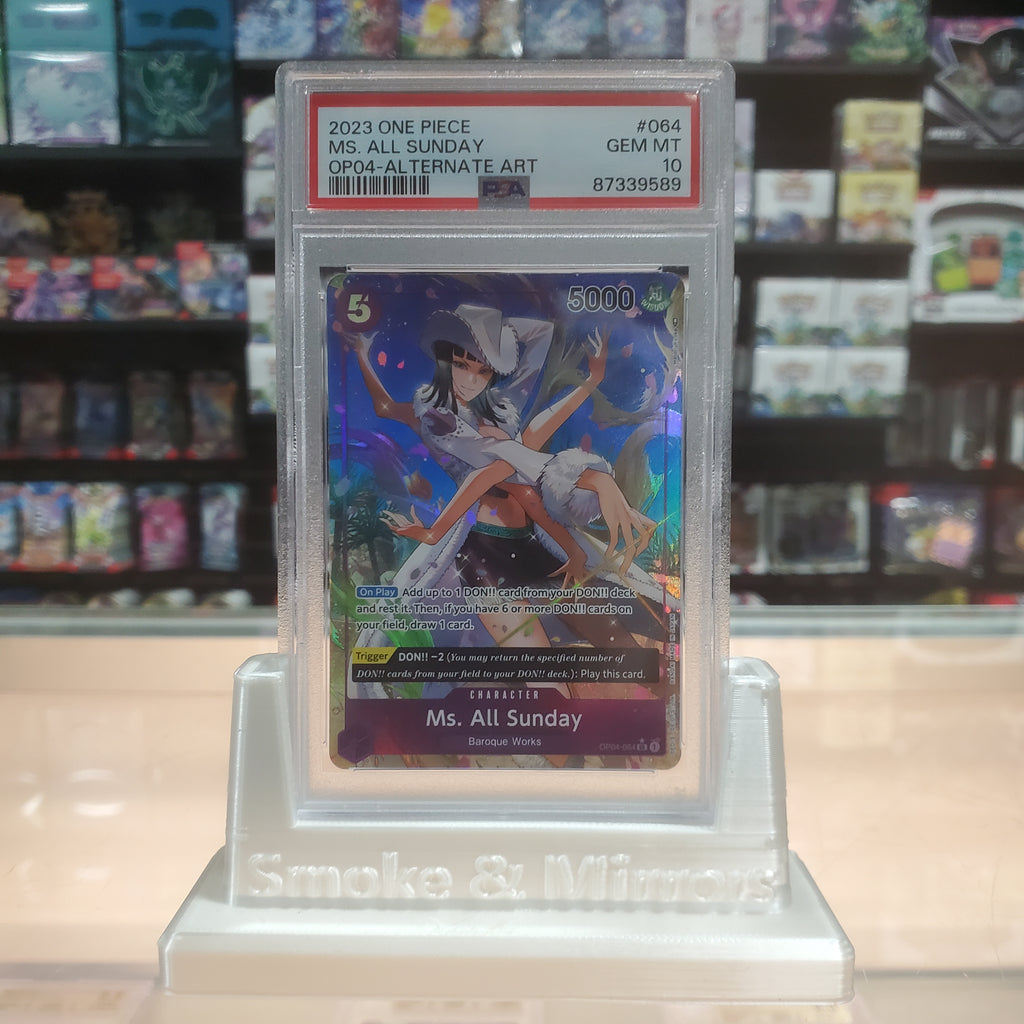 Ms. All Sunday (Alternate Art) [Kingdoms of Intrigue] PSA 10