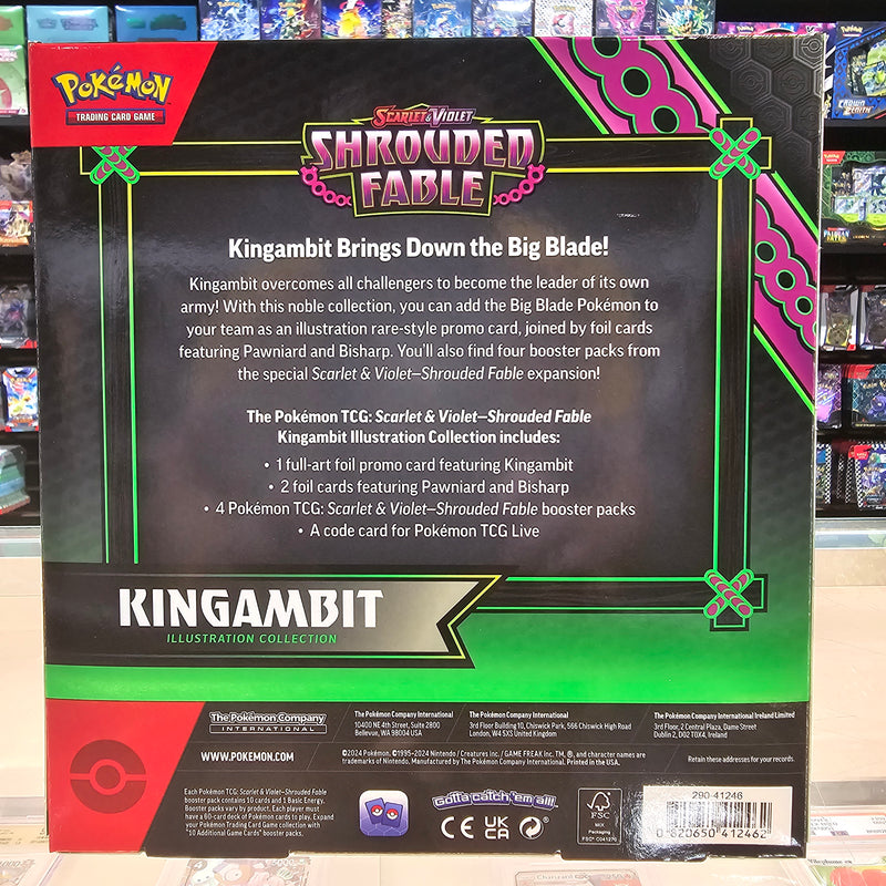 Pokémon TCG: Scarlet & Violet: Shrouded Fable - Kingambit Illustration