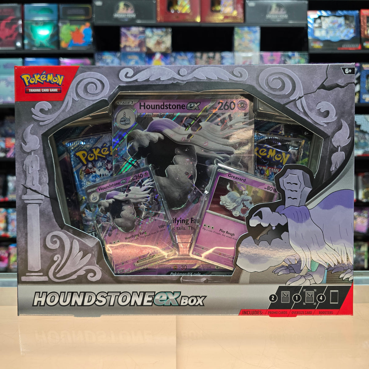 Pokémon TCG: Houndstone ex Box — Smoke and Mirrors Hobby