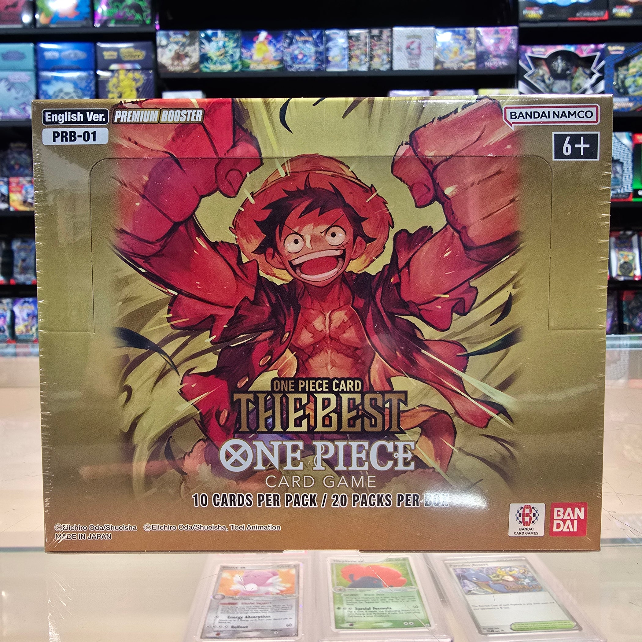 One Piece TCG: Premium Booster [PRB-01] - Booster Box (Limit 4) — Smoke ...