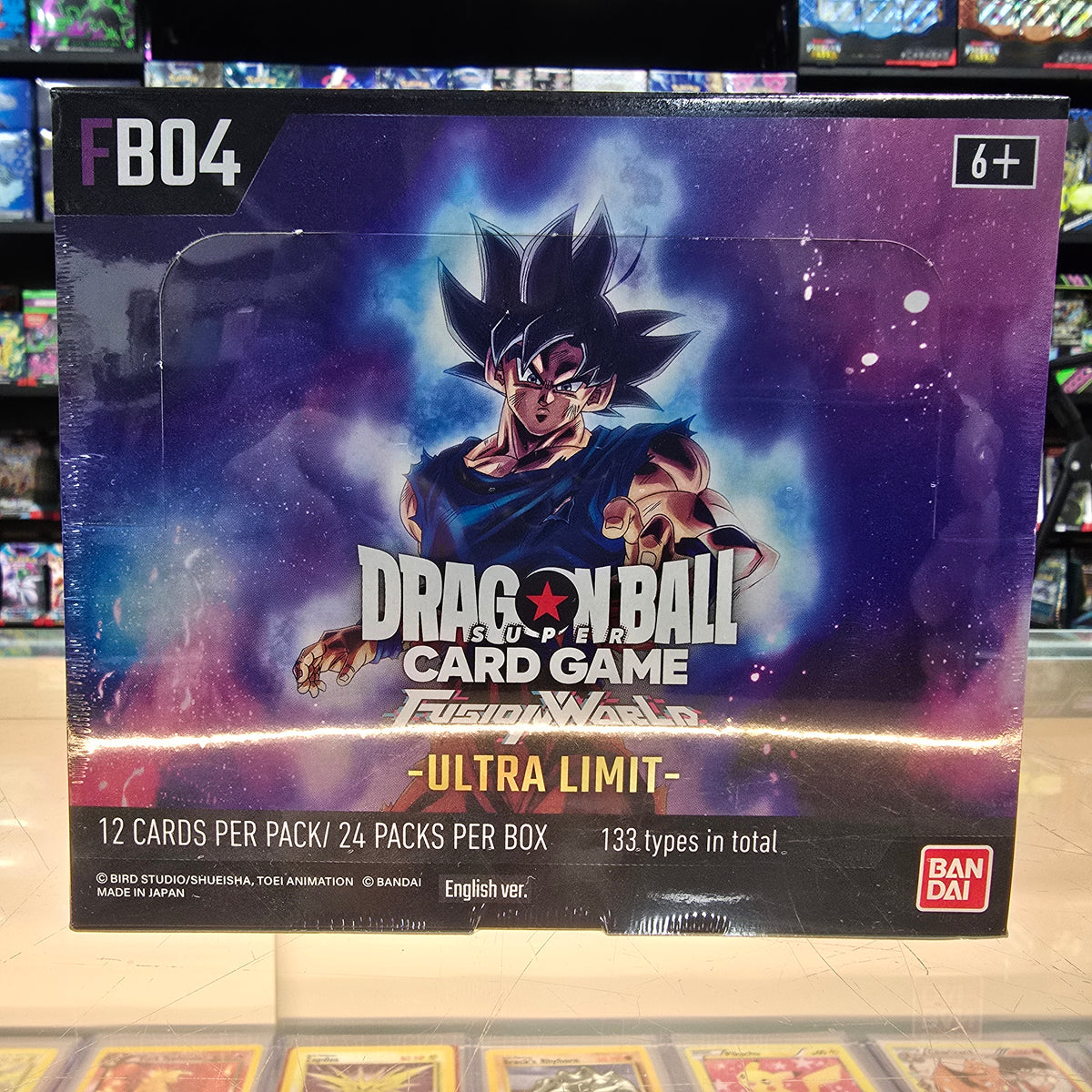 Dragon Ball Super TCG: Fusion World: Ultra Limit - Booster Box [FB04 ...