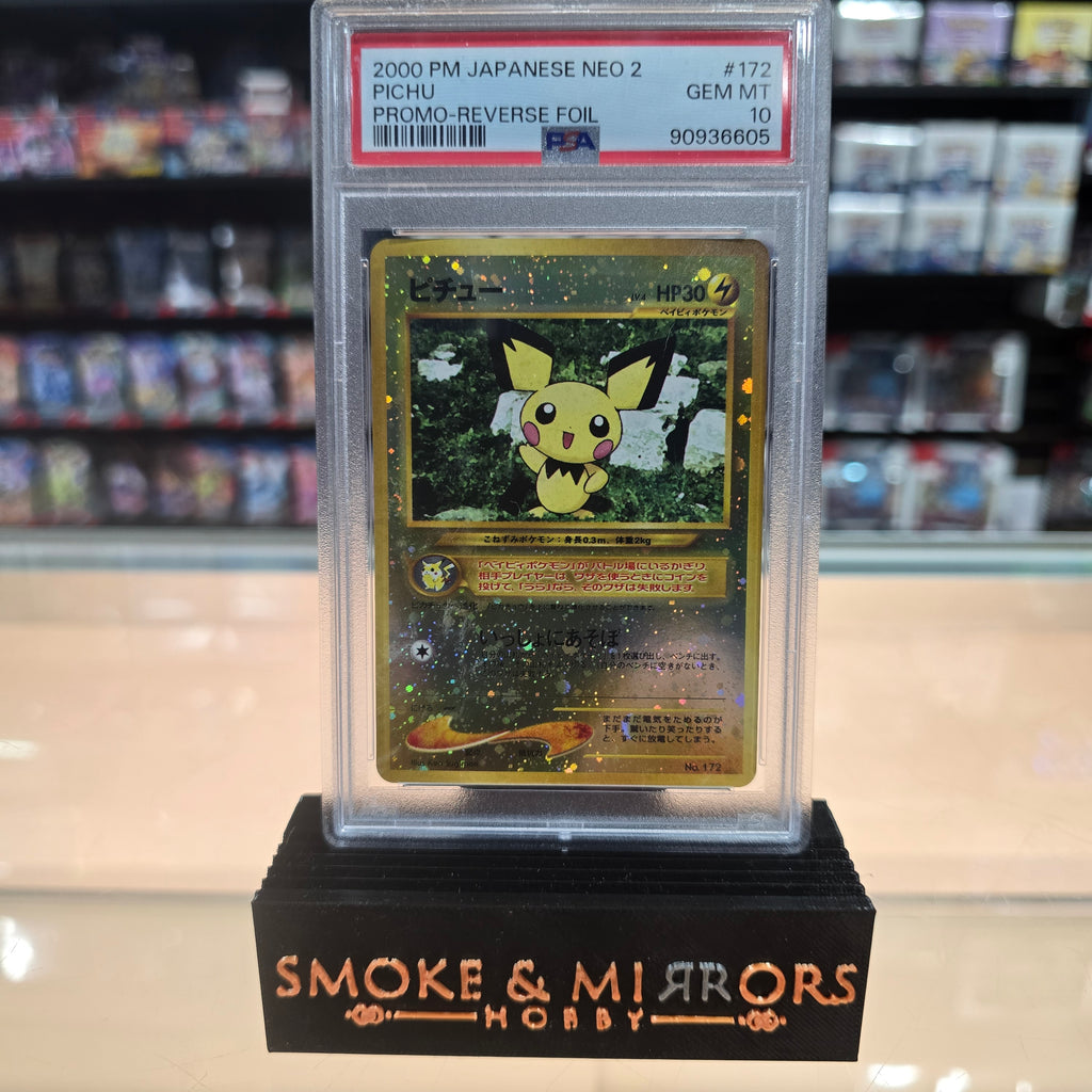 Pichu - Neo Reverse Holofoil Promo: PSA 10