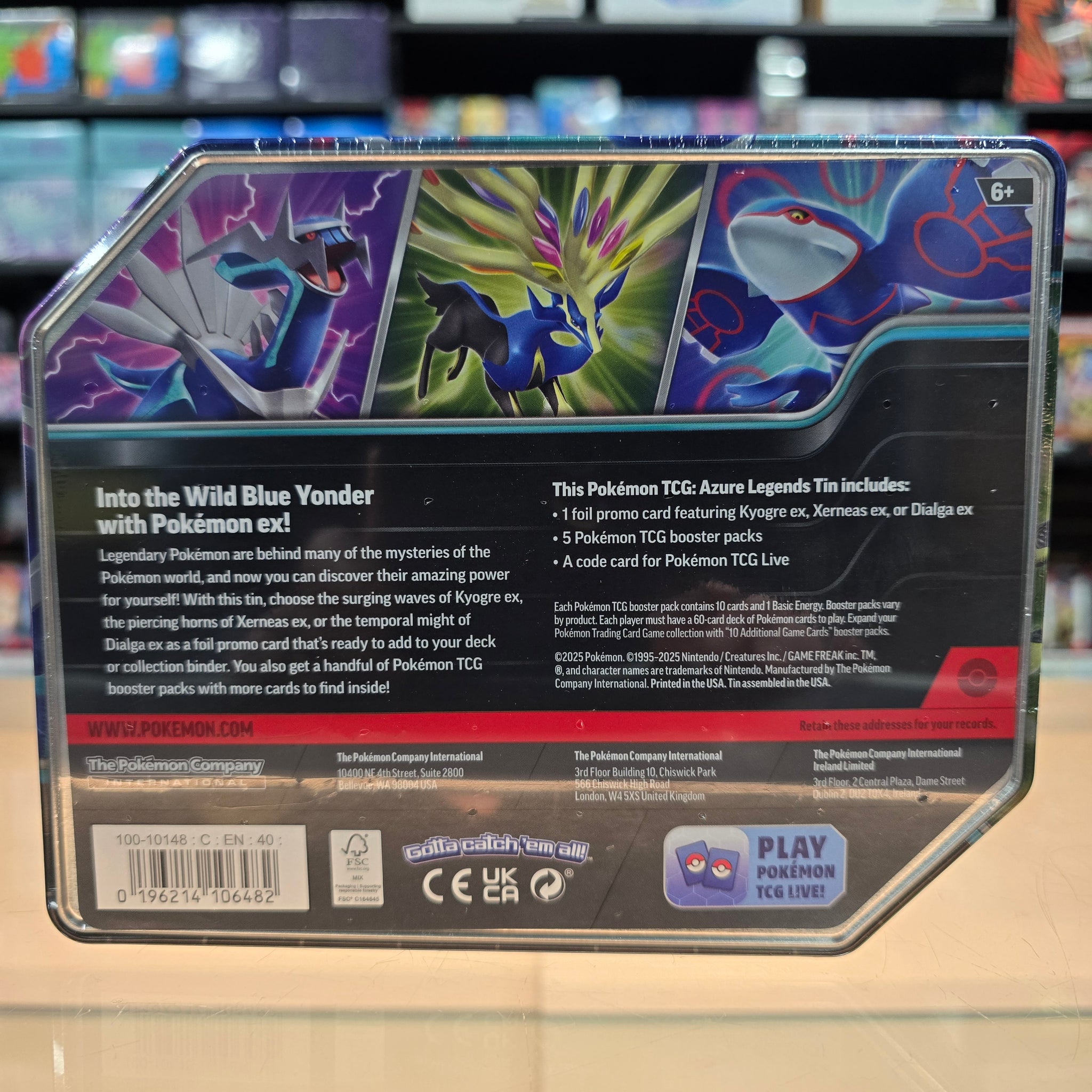 Pokémon Tins — Smoke and Mirrors Hobby