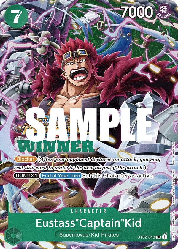 Eustass"Captain"Kid (Winner Pack Vol. 5) (ST02-013) (OP-PR) — Smoke and ...