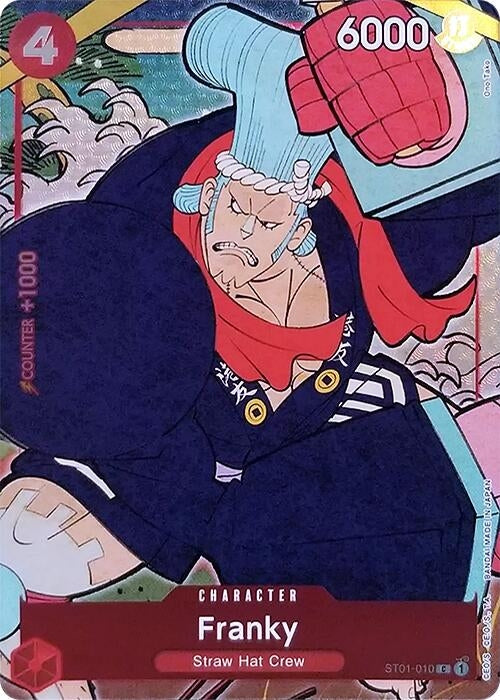 Franky (English Version 1st Anniversary Set) (ST01-010) (OP-PR) — Smoke ...
