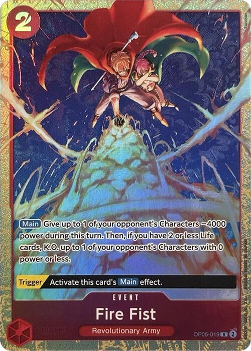 Fire Fist (Premium Card Collection -Best Selection Vol. 2-) (OP05-019 ...