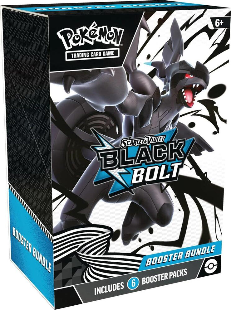 Pokémon TCG: Scarlet & Violet: Black Bolt - Booster Bundle (Limit 1 ...