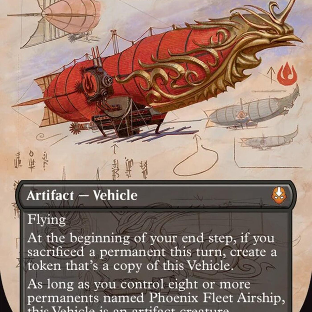 Phoenix Fleet Airship (Borderless) (323) (TLA) — Smoke and Mirrors Hobby