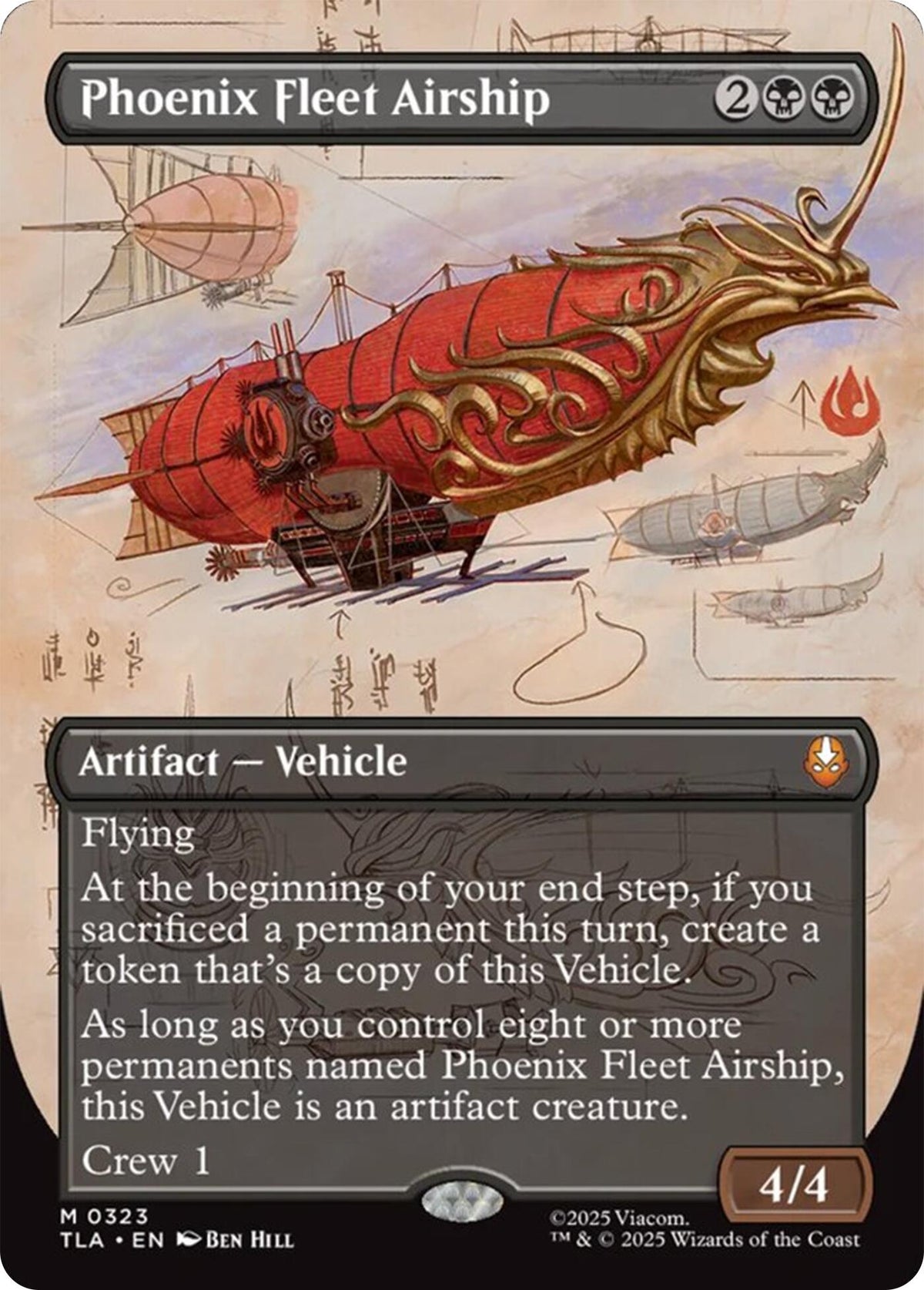 Phoenix Fleet Airship (Borderless) (323) (TLA) — Smoke and Mirrors Hobby