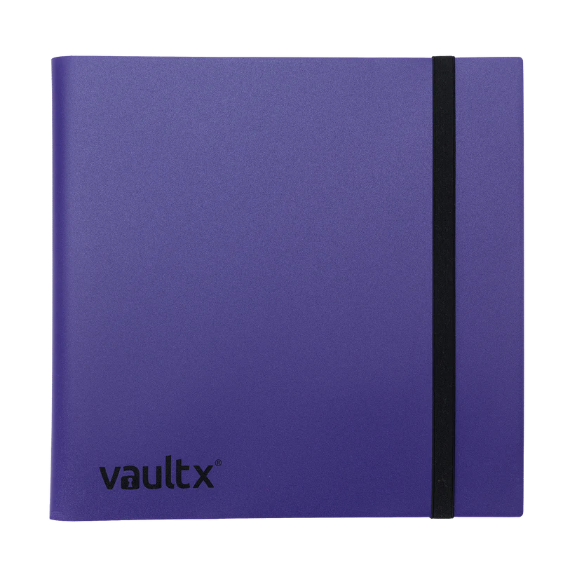 Vault X: 12-Pocket Binder (Purple) — Smoke and Mirrors Hobby