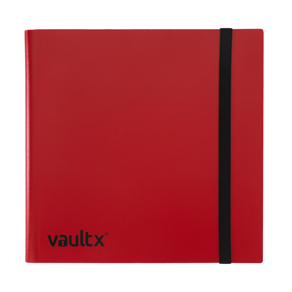 Vault X: 12-Pocket Binder (Red) — Smoke and Mirrors Hobby