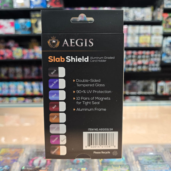 Aegis: Slab Shield - Aluminum Graded Card Holder PSA (Purple) — Smoke ...