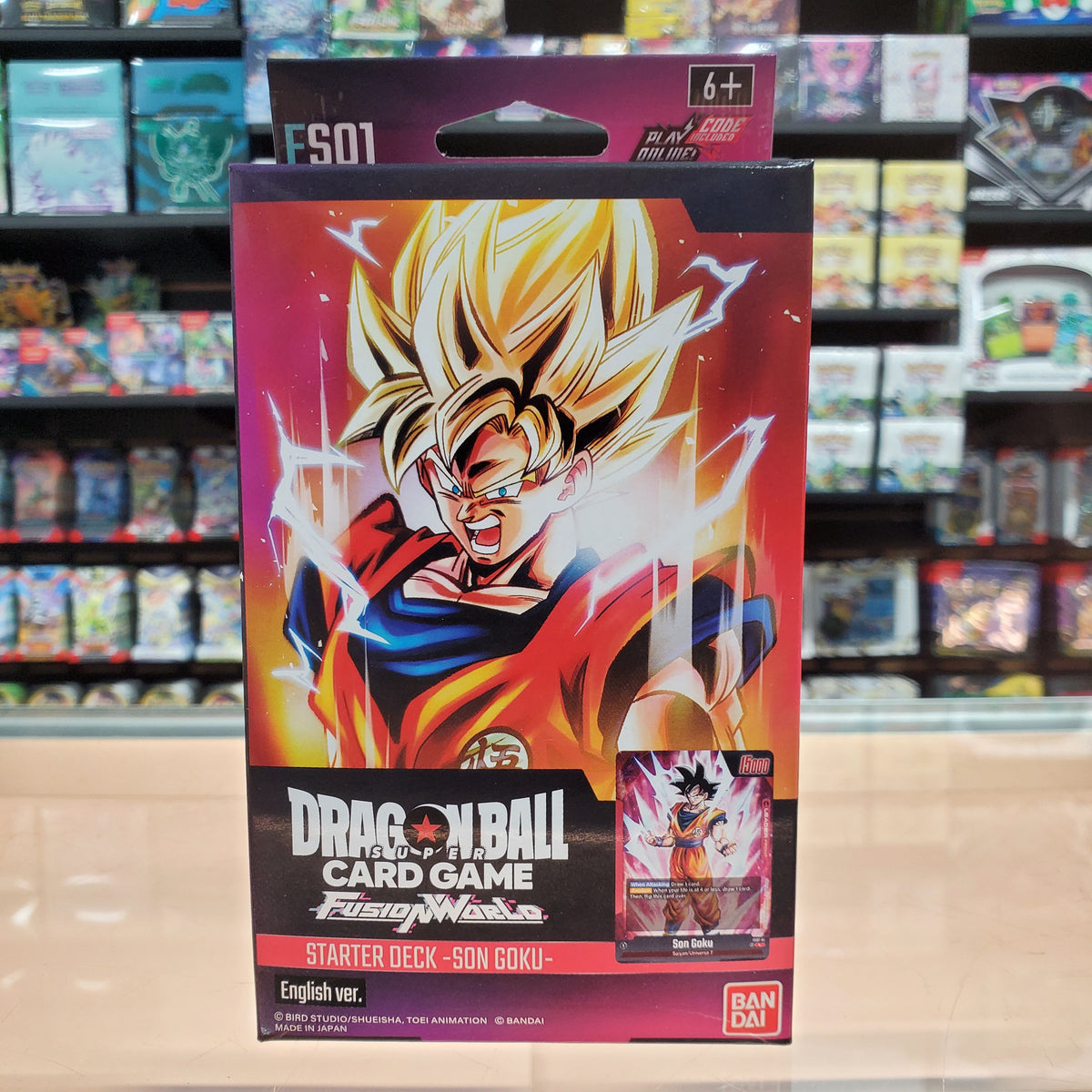 Dragon Ball Super TCG: Fusion World: Starter Deck - Son Goku (FS01 ...