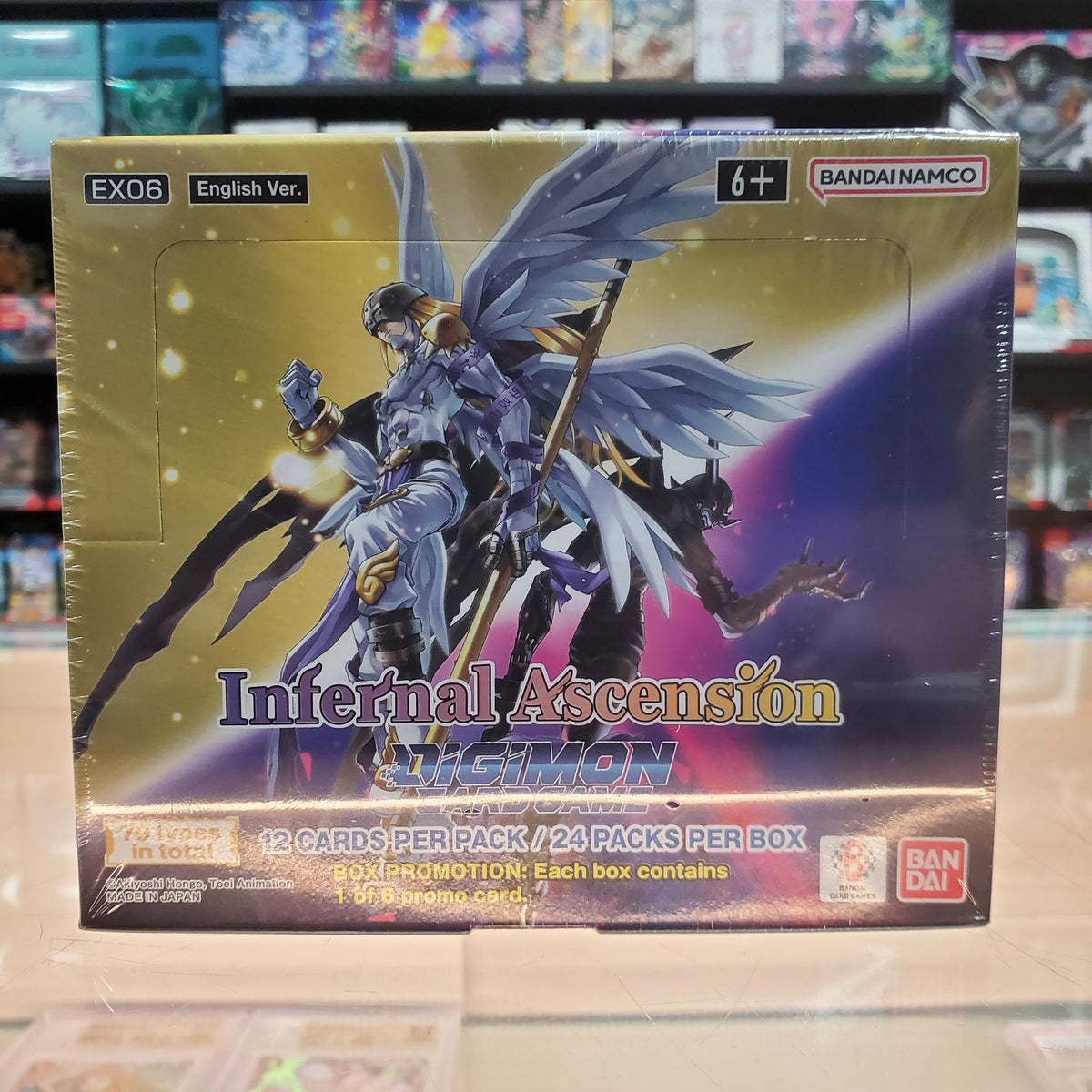 Digimon TCG: Infernal Ascension - Booster Box [EX06] — Smoke and ...