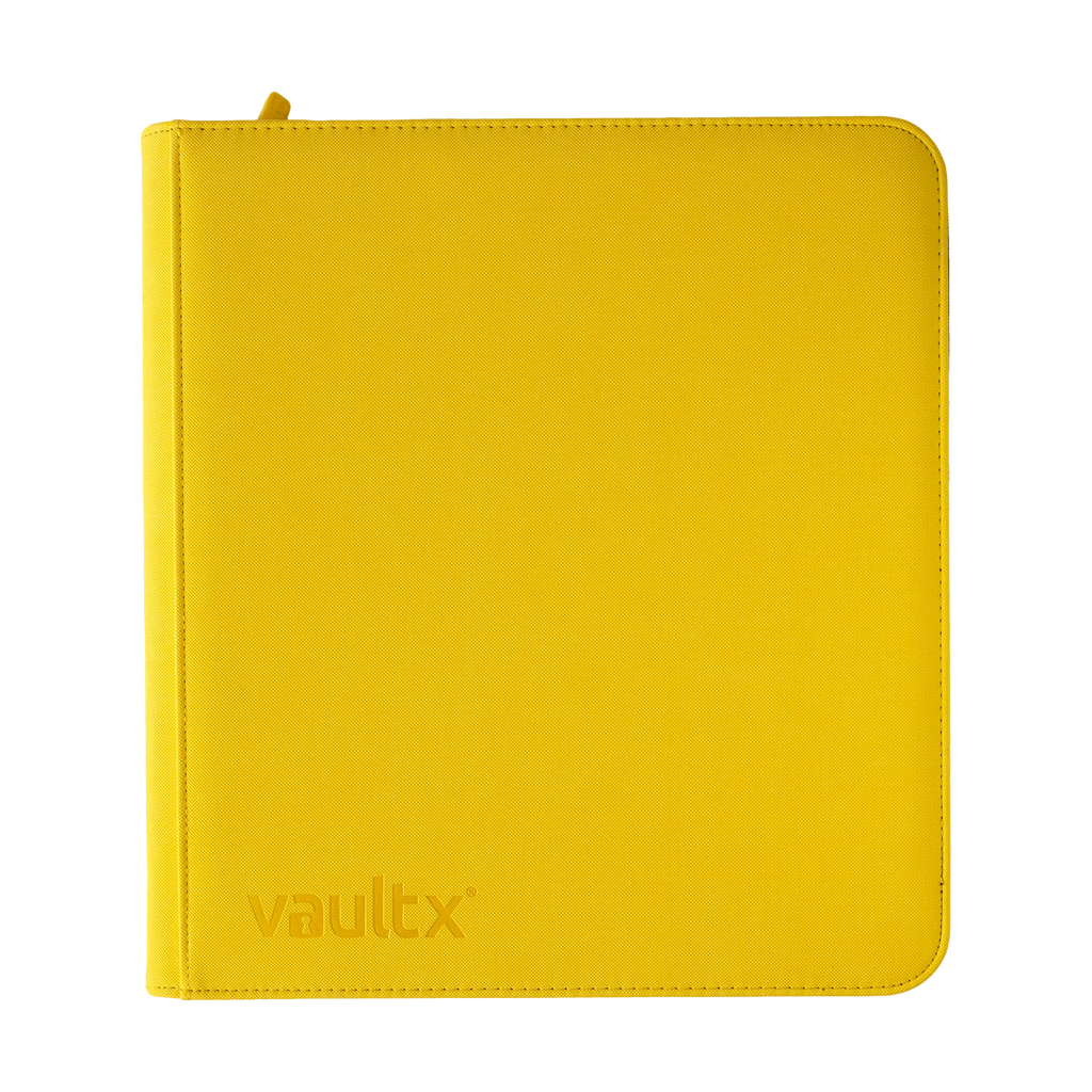 Vault X: 12-Pocket XL Zip Binder (Sunrise Yellow)