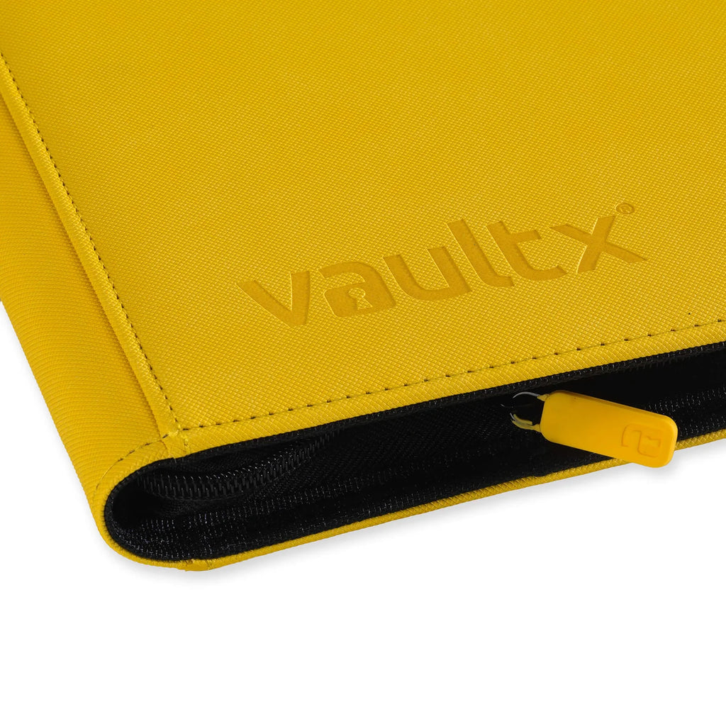 Vault X: 12-Pocket XL Zip Binder (Sunrise Yellow)