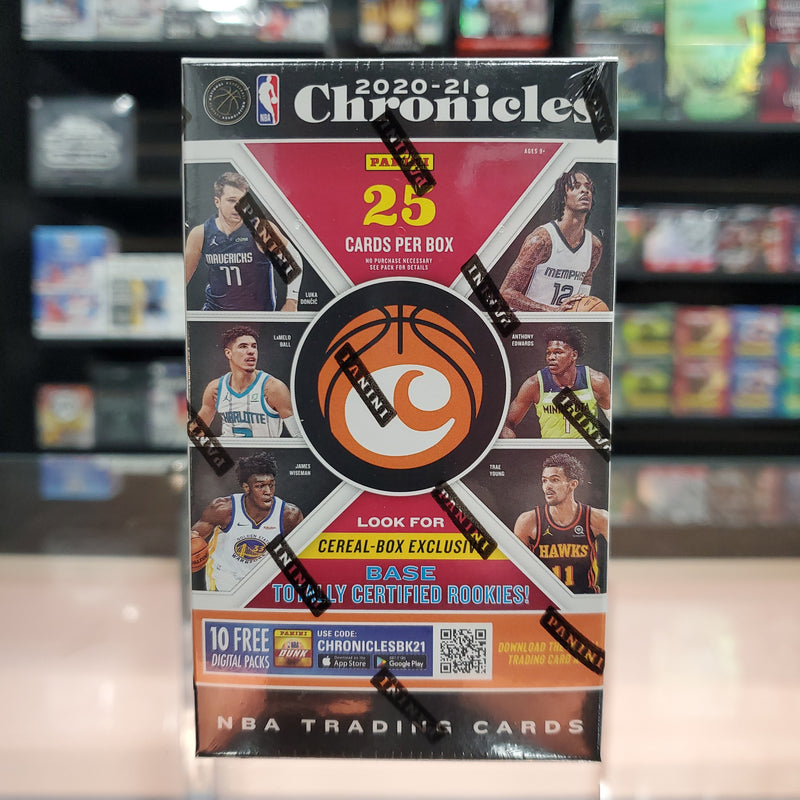 2020-21 Chronicles Basketball Cereal Box