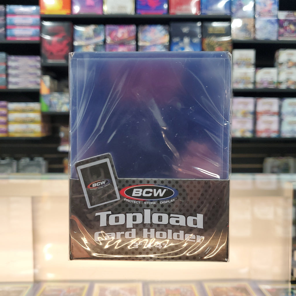 BCW: 3X4 Standard Toploader 25CT