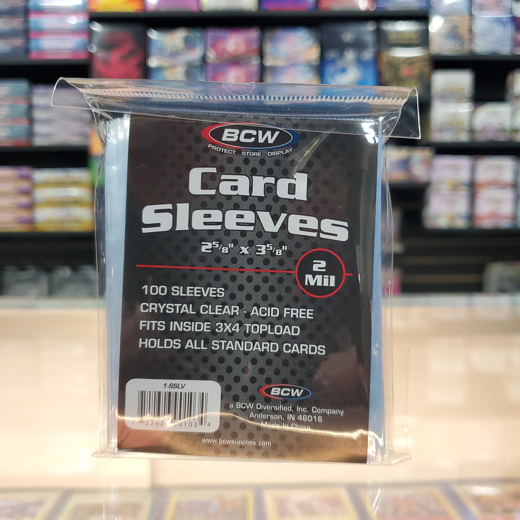 BCW: Standard Size Card Sleeve 100CT