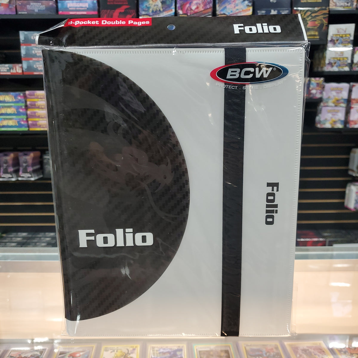 BCW: 9 Pocket Pro Binder - White — Smoke and Mirrors Hobby