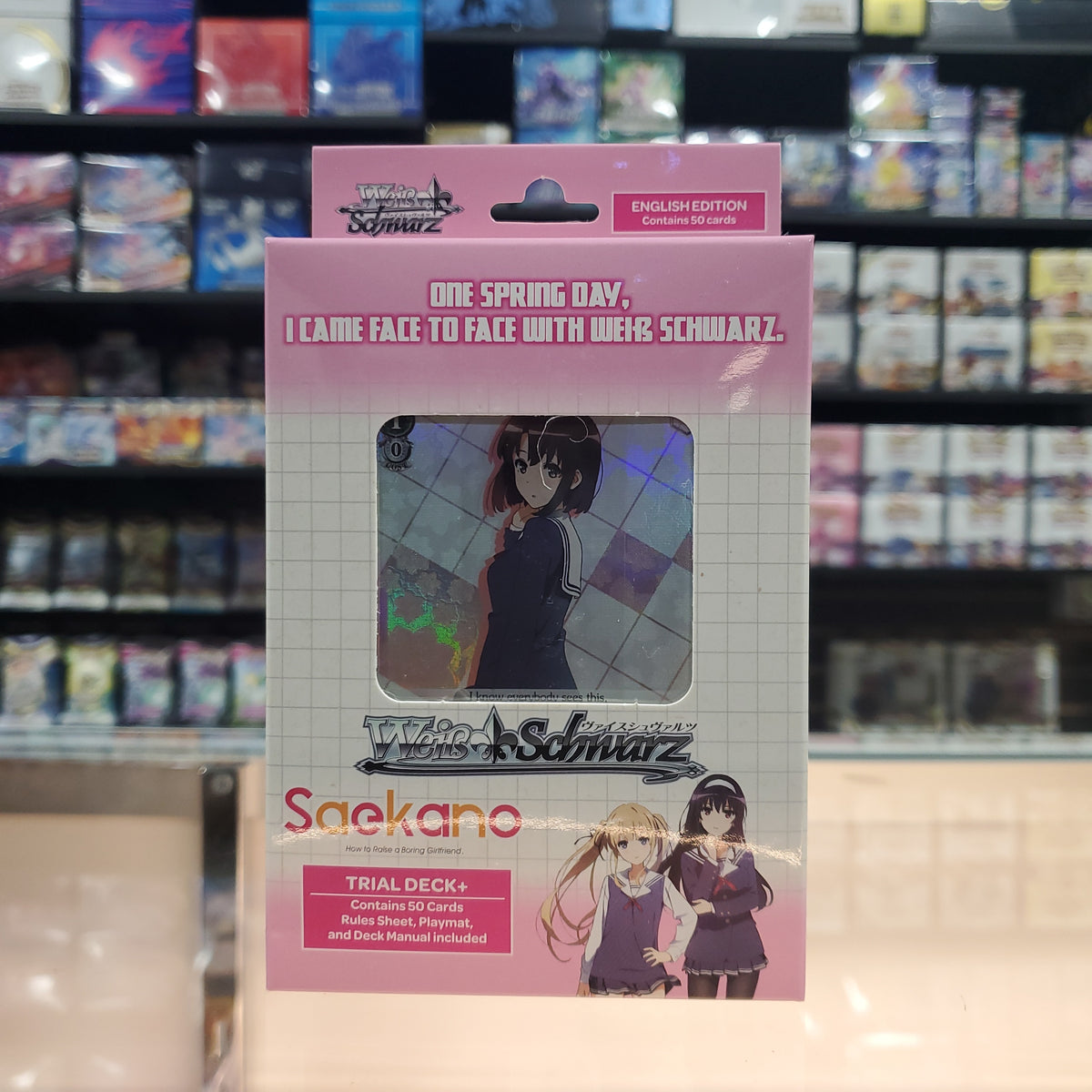 Weiss Schwarz: Saekano: How to Raise a Boring Girlfriend - Trial Deck — Smoke and Mirrors Hobby
