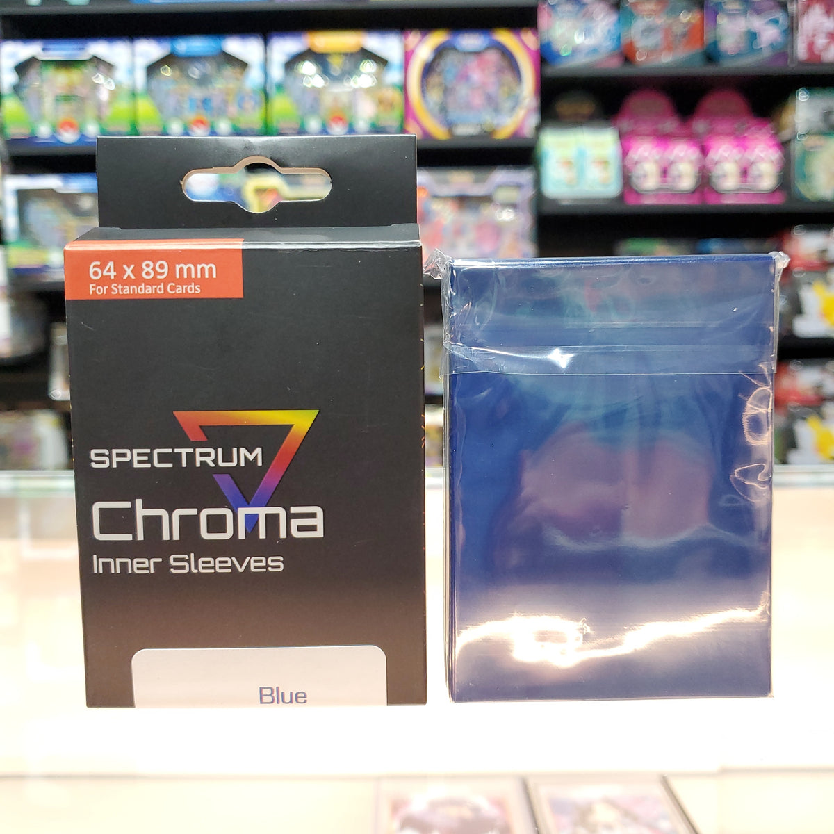 BCW: Spectrum Chroma Perfect Fit 100CT - Blue — Smoke and Mirrors Hobby