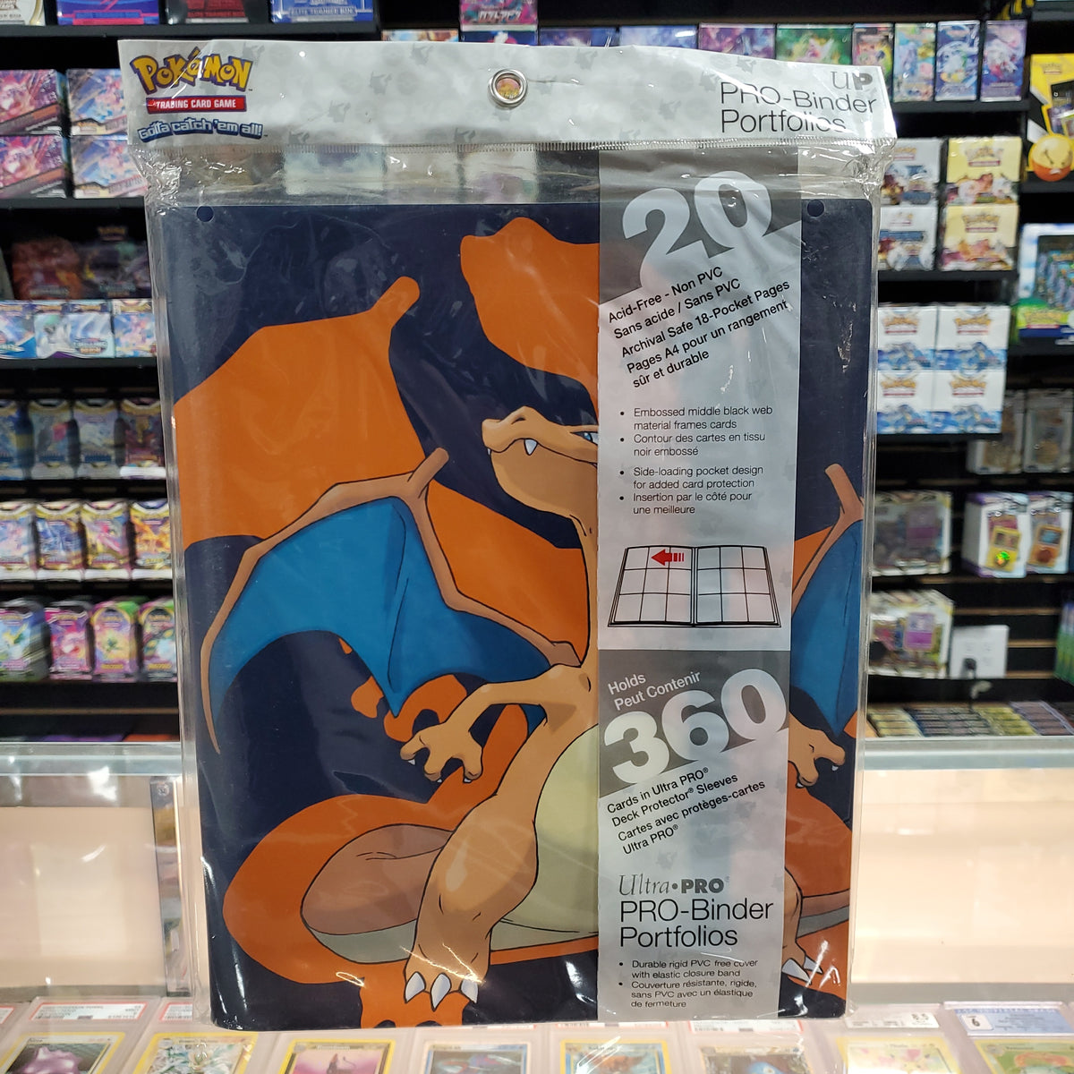 Ultra-PRO: Pokémon 9 Pocket Pro Binder - Charizard — Smoke and Mirrors ...