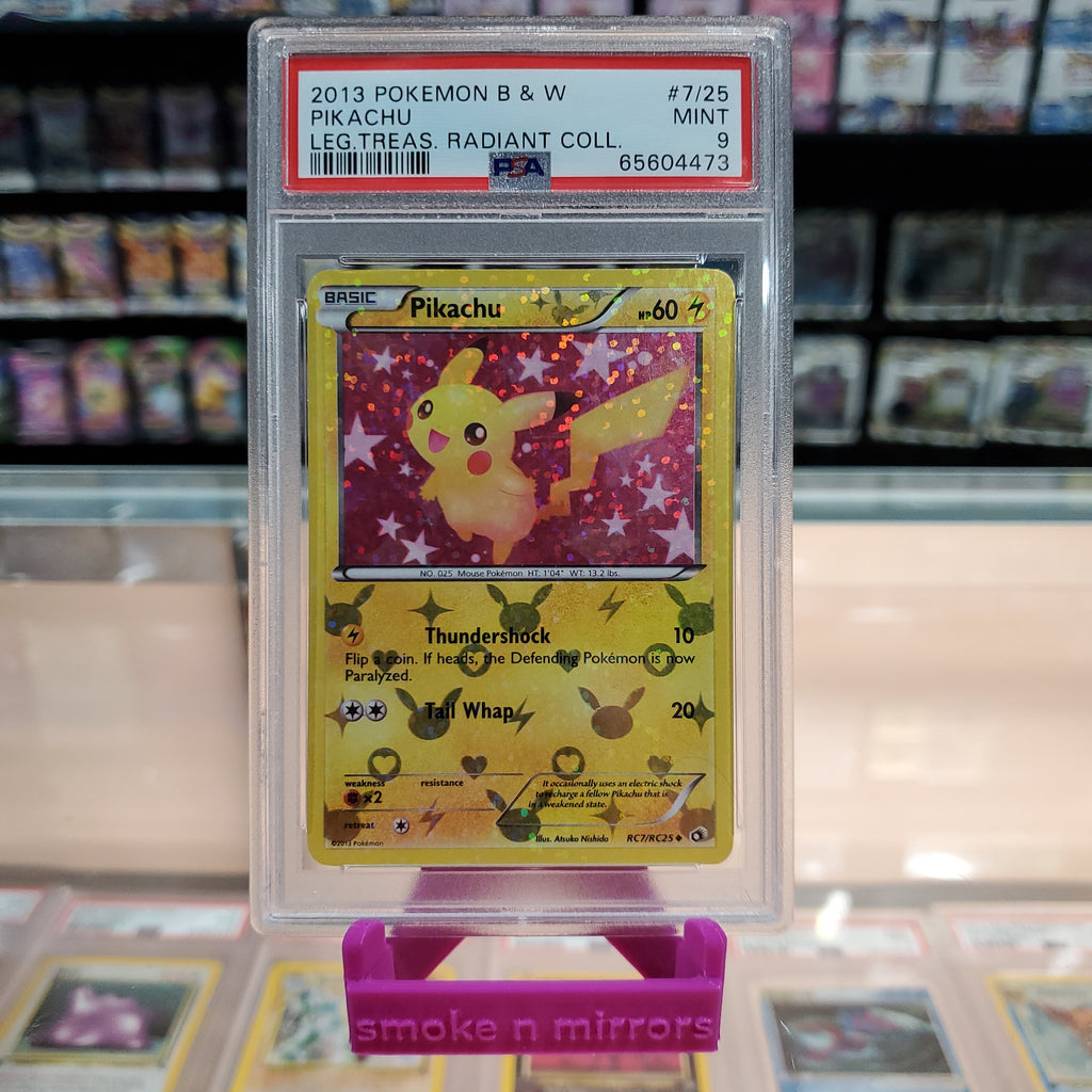 Pikachu (RC7/RC25) [Black & White: Legendary Treasures] PSA 9