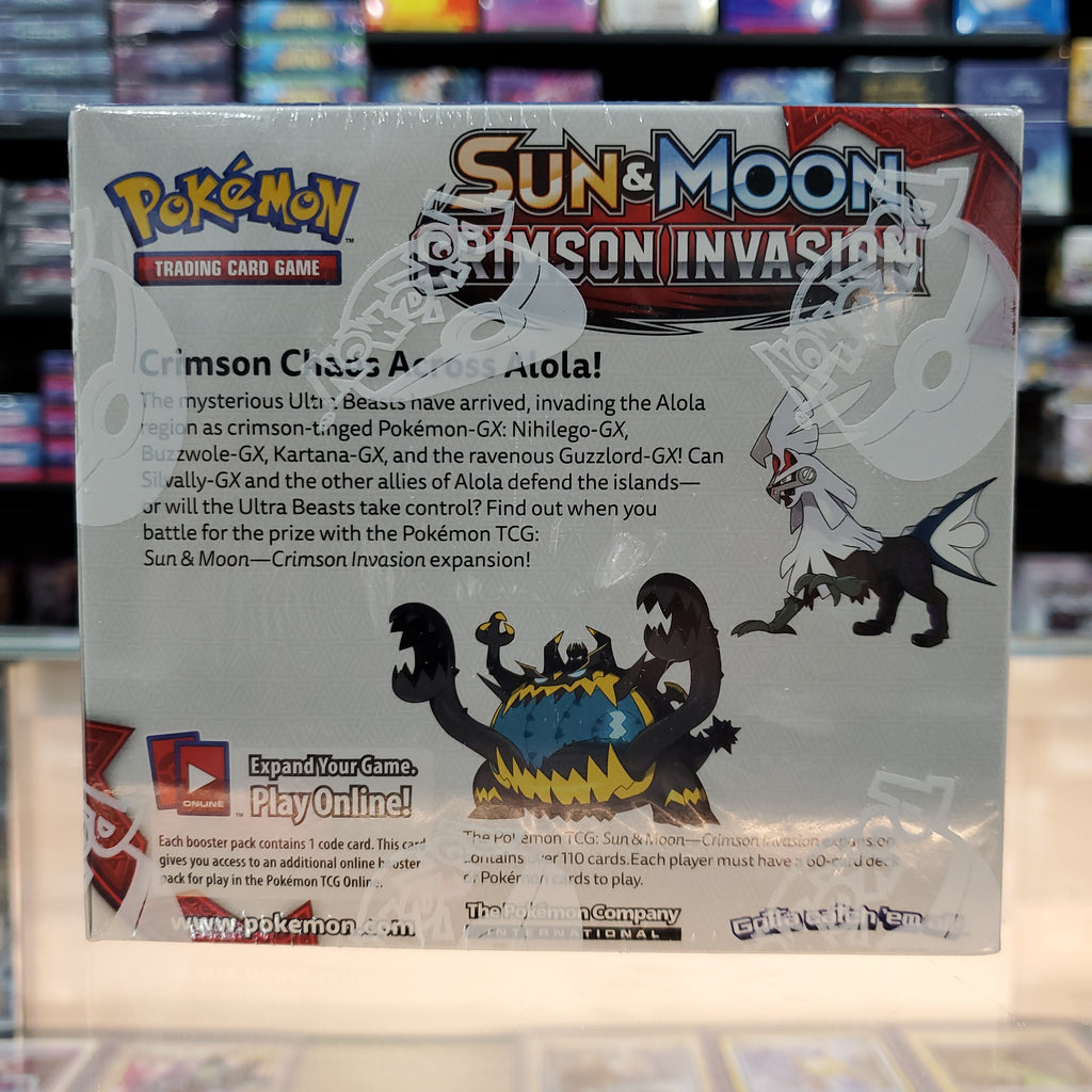 Pokémon TCG: Sun & Moon: Crimson Invasion - Booster Box