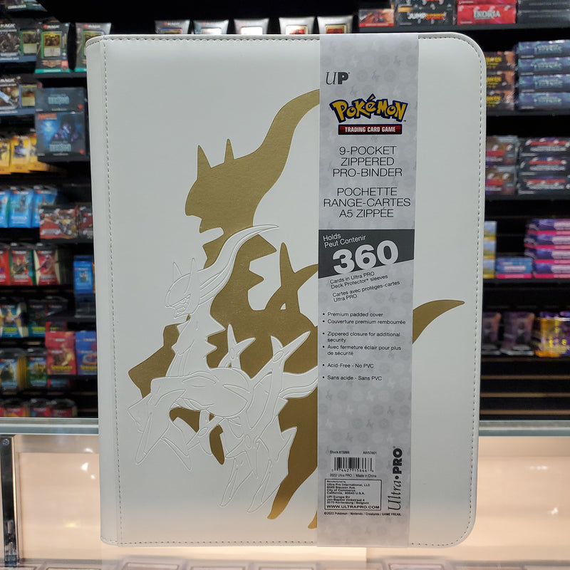 Ultra-PRO: Pokémon Elite Series 9-Pocket Zippered Premium PRO-Binder