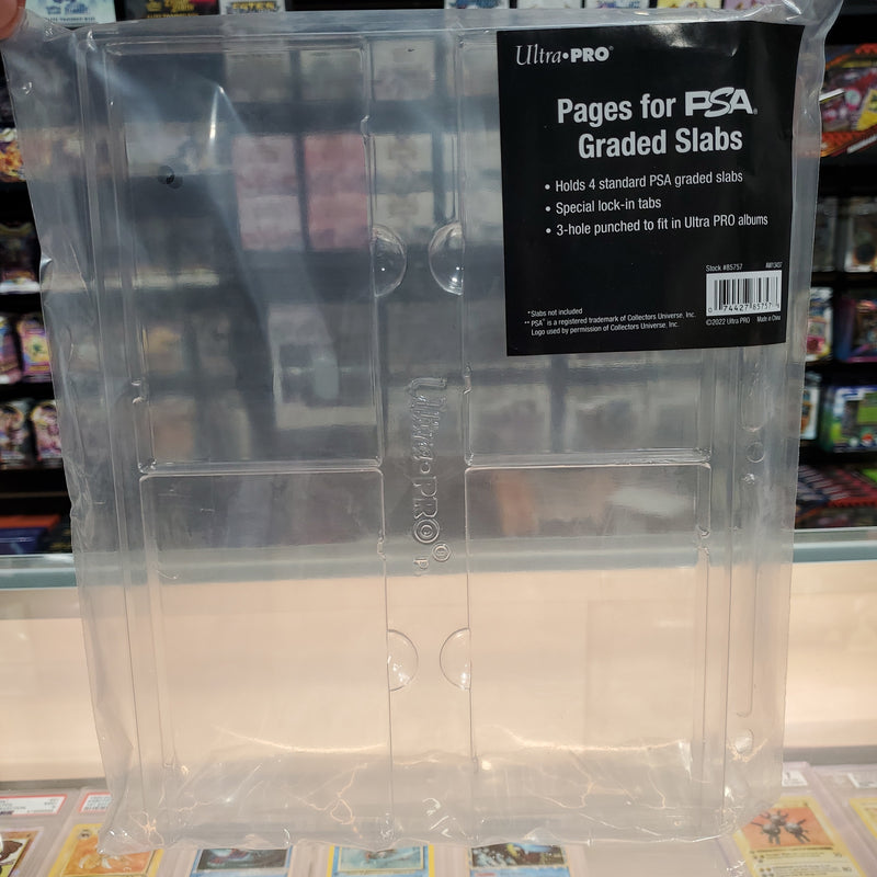 Ultra-PRO: Binder Pages (PSA Graded Slabs)
