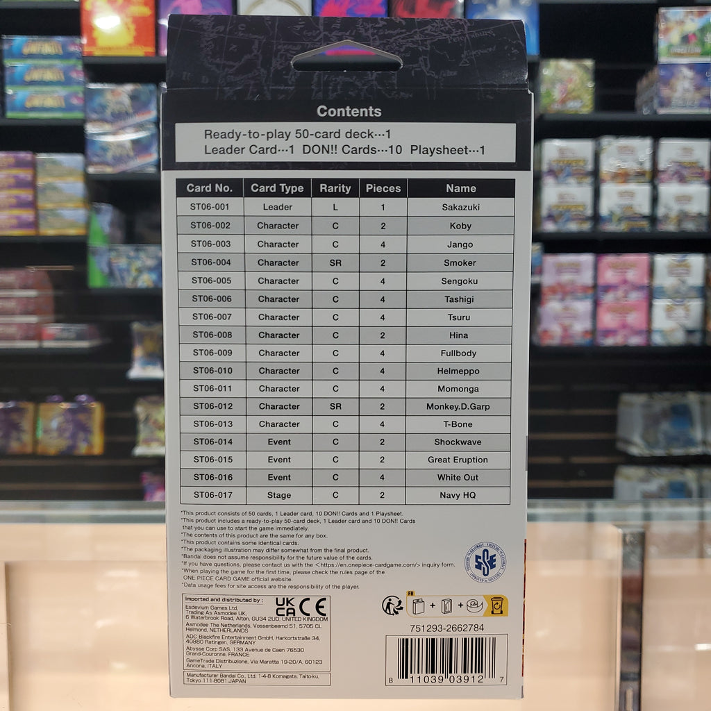 One Piece TCG: Absolute Justice [ST-06] - Starter Deck