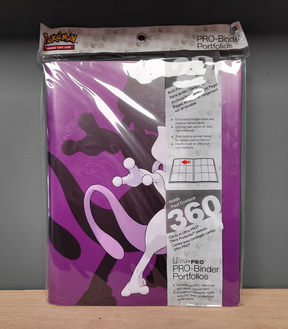 Ultra-PRO: Pokémon 9 Pocket PRO Binder - Mewtwo — Smoke and Mirrors Hobby