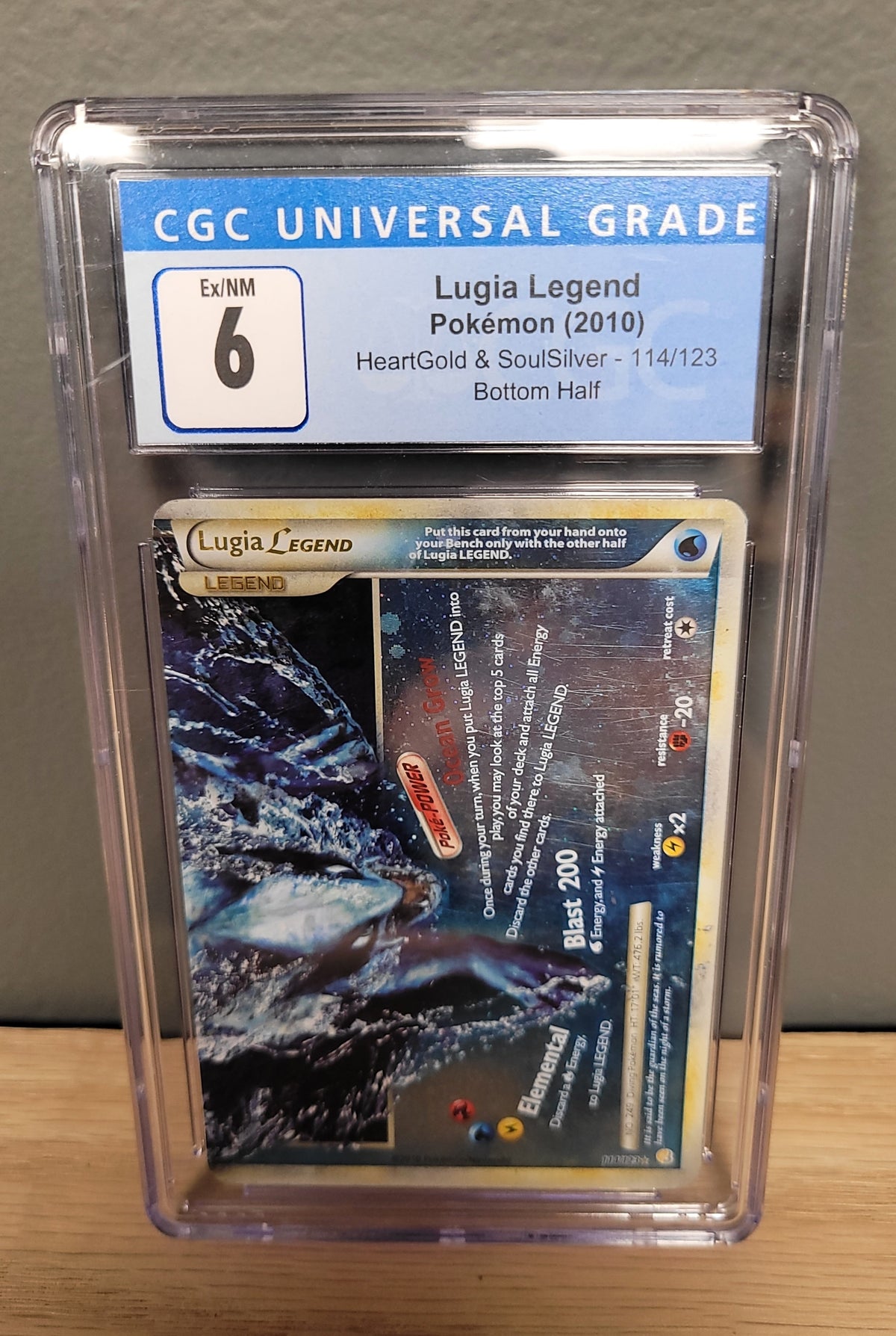 Lugia Legend - Heart Gold & Soul Silver ( Bottom ): CGC 6 — Smoke and ...