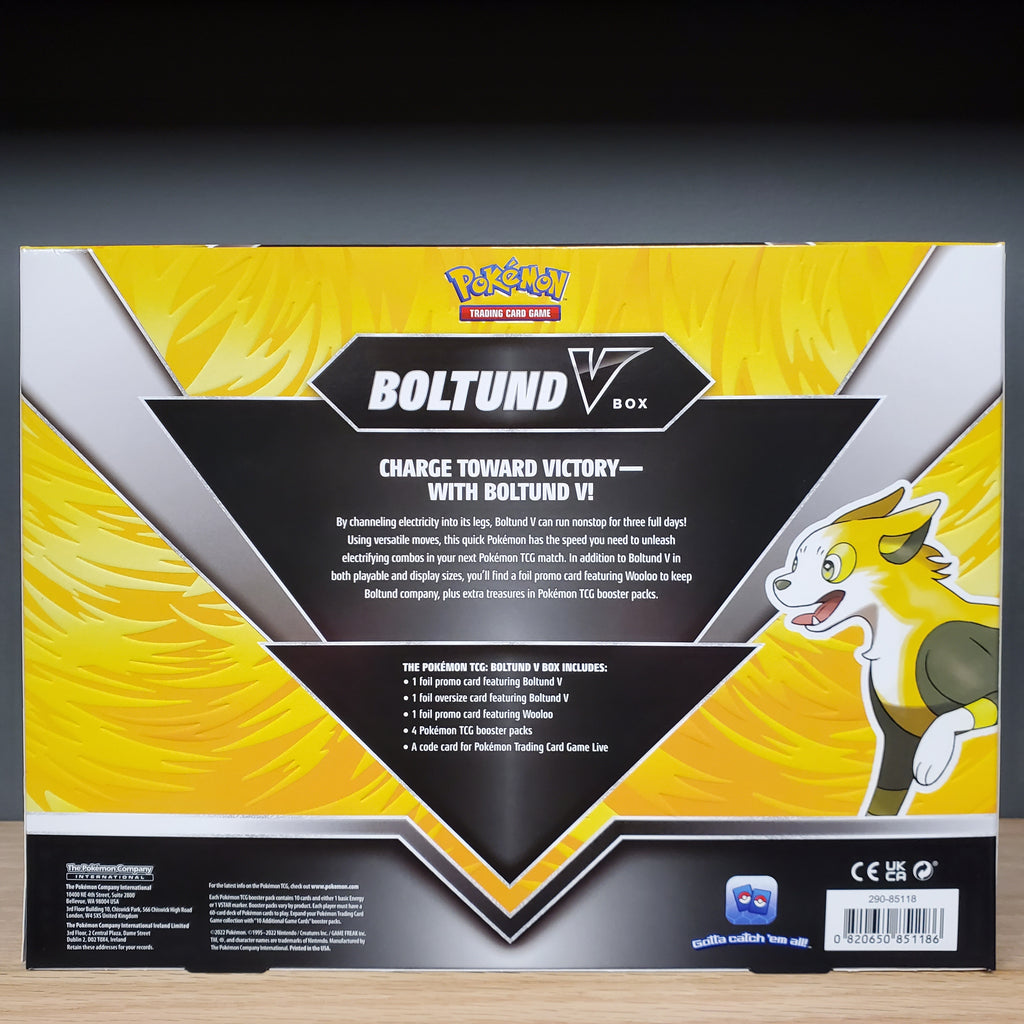 Pokémon TCG: Boltund V Box