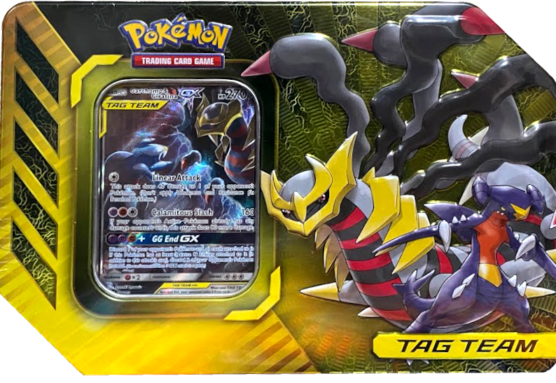 Pokémon TCG: Power Partnership Tin (Garchomp & Giratina GX) — Smoke and ...