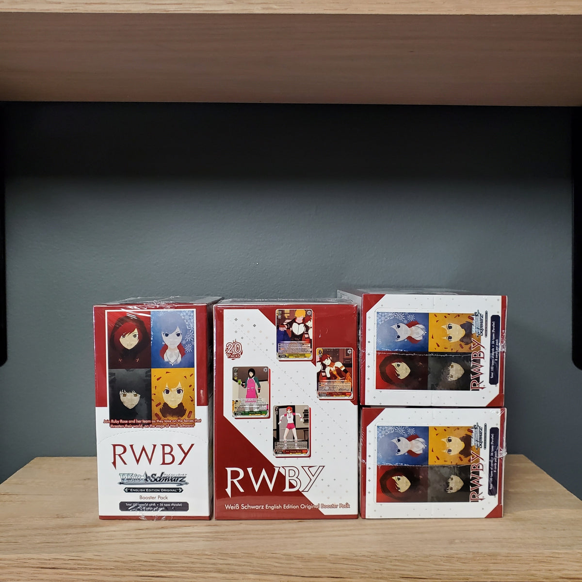 Weiss Schwarz: RWBY Booster Box — Smoke and Mirrors Hobby